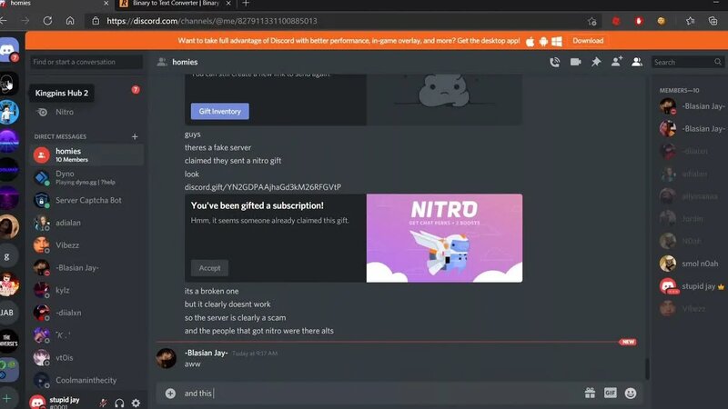 Exposed | Fake Discord Nitro Server - Yandex Video aramada çevrimiçi izle