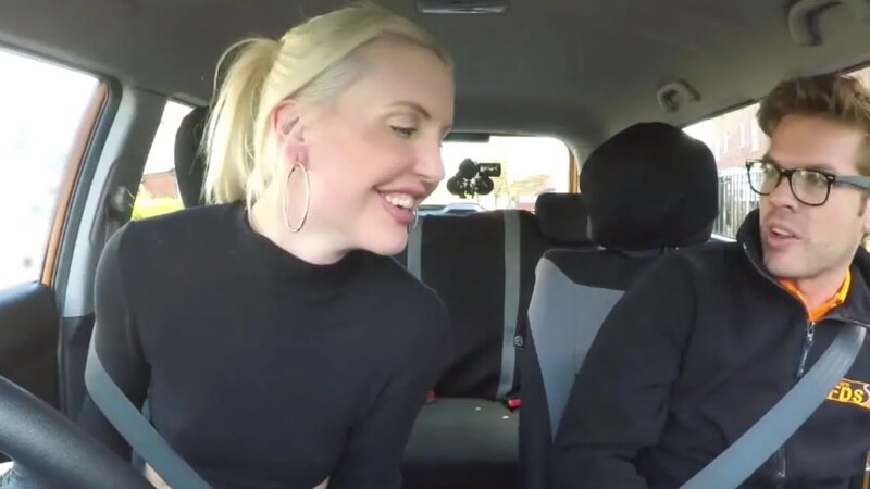 Fake Driving School - Lesson Ends In Suprise