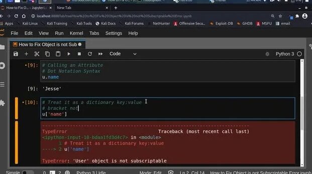 How to Fix Object is Not Subscriptable In Python - Смотреть онлайн в ...