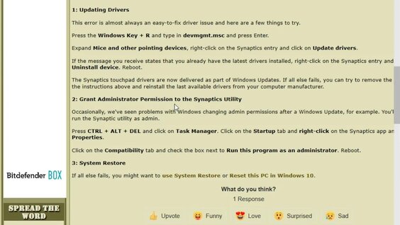 lenovo synaptics pointing device driver: 912 video Yandex'te bulundu
