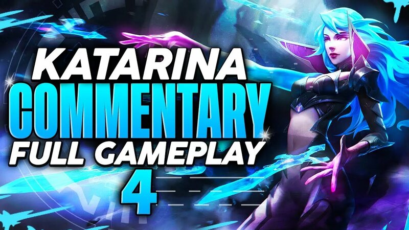 Katevolved | Challenger Full Gameplay Commentary 4 - Katarina vs. Malphite
