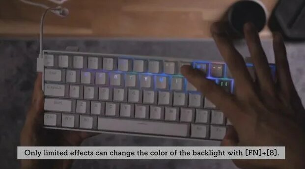 How to Change Color on Redragon K530 Pro Draconic Keyboard? (Quick ...