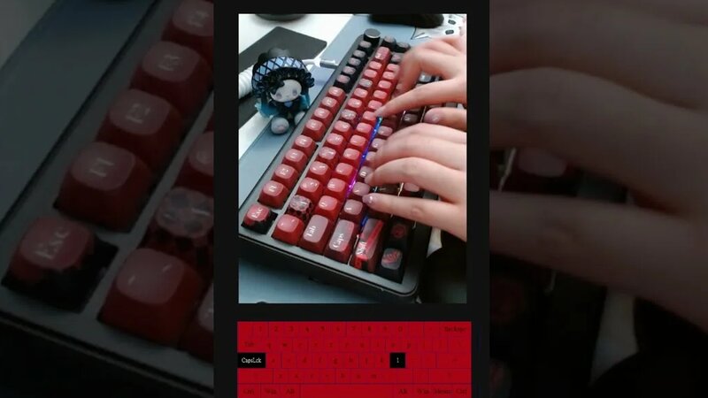 Ajazz Ak820 Max with Flying Fish switches #asmr #keyboard #typing # ...