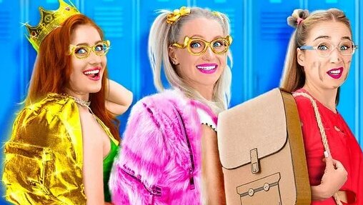 123 GO! Russian | Богатая VS Бедная VS Супербогатая || Крутые идеи для ...