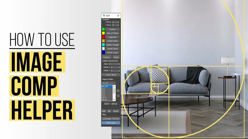 How to Install and Use the Image Composition Helper Script in 3ds Max ...