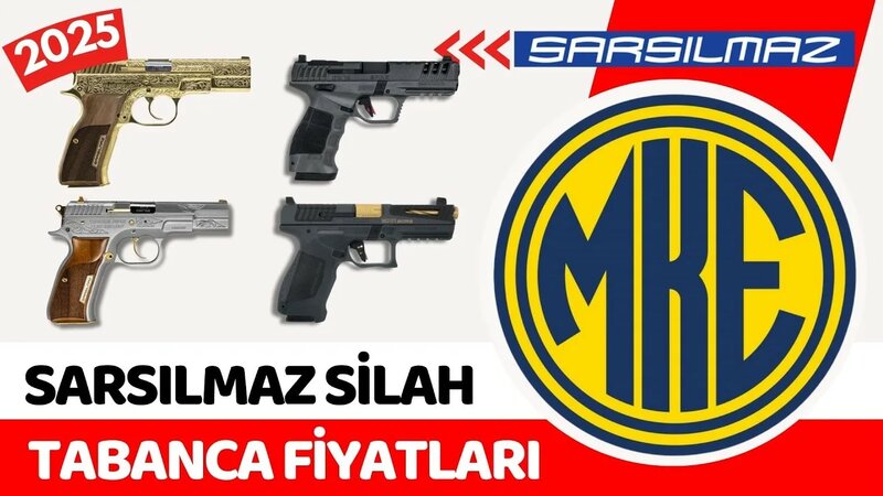 2025 Tabanca Fiyatları: Sarsılmaz Silah - MKE Yerli Tabanca Fiyatları ...