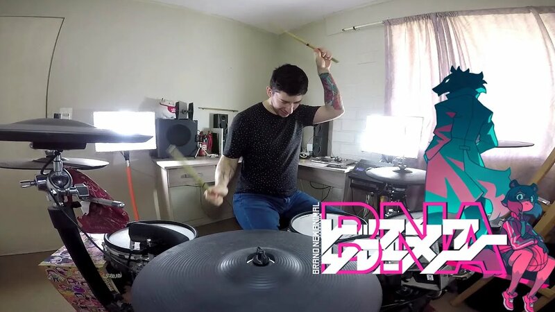 Michiru Kagemori - Ready To (BNA: Brand New Animal OP Full) (Drum Cover ...