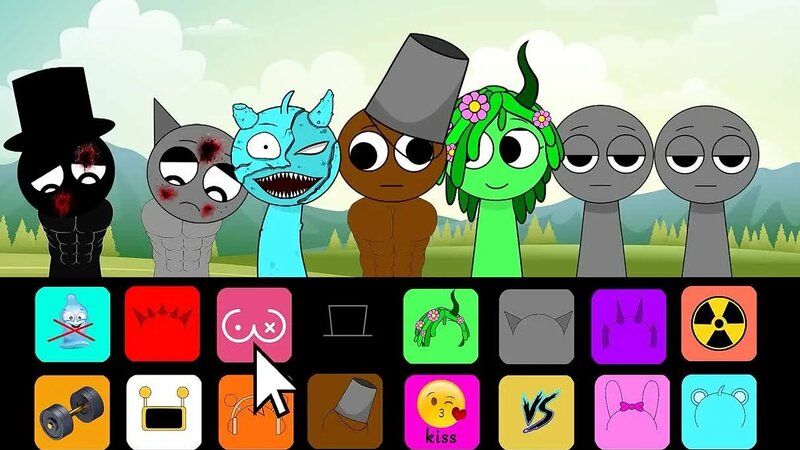 Incredibox Спрунки с новым модом SUS Monster! SUS KISS MOD — все ...