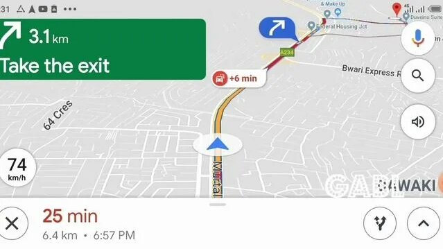 How to use Google Maps App for Direction while Driving | Abuja City ...