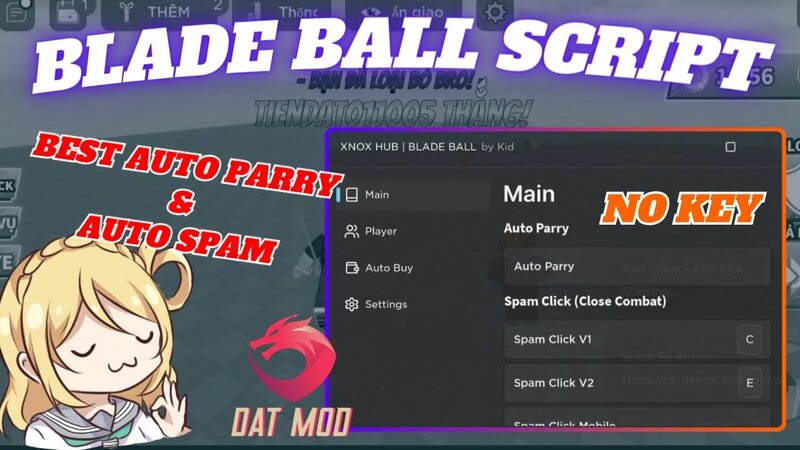Blade ball script | auto parry, auto spam V2, spam button | no key | op ...