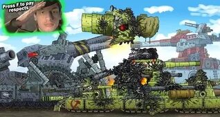 Советский Карл-44 против Ратте и PZ-44 - Сборник #2 Мультики про Танки ...