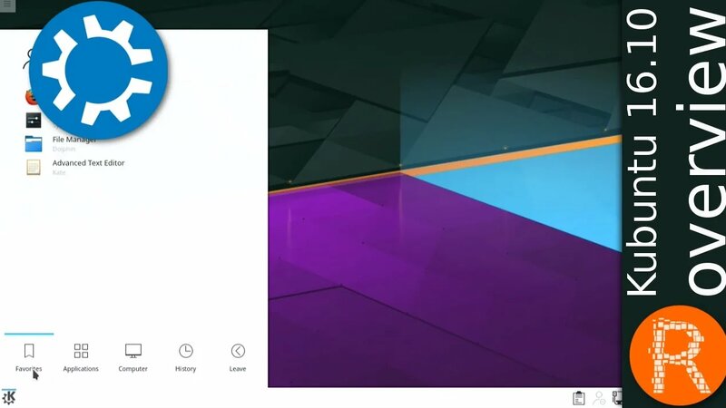 Kubuntu 16.10 overview | Kubuntu, making your PC friendly - Смотреть ...