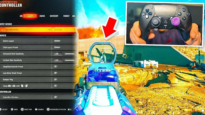 new Black OPS 6 Aim Assist Settings + Handcam Gameplay (BO6 Best ...
