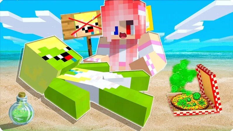 МЕНЯ Отравили в Майнкрафт... Нубик Отравлен! — Видео от Minecraft.Nubik ...