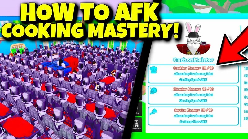How To "AFK" Cooking Mastery Levels! My Restaurant Roblox - Yandex ...