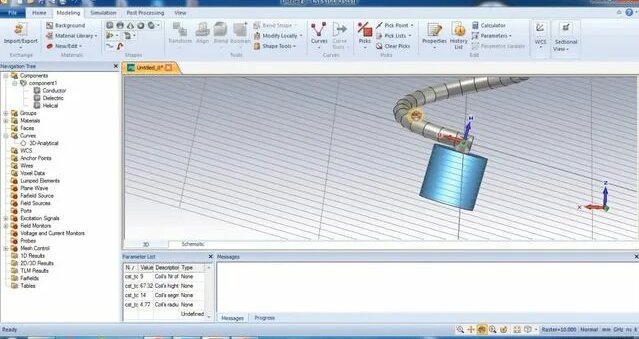 How to Design & Simulate Helical or helix Antenna using CST Studio ...
