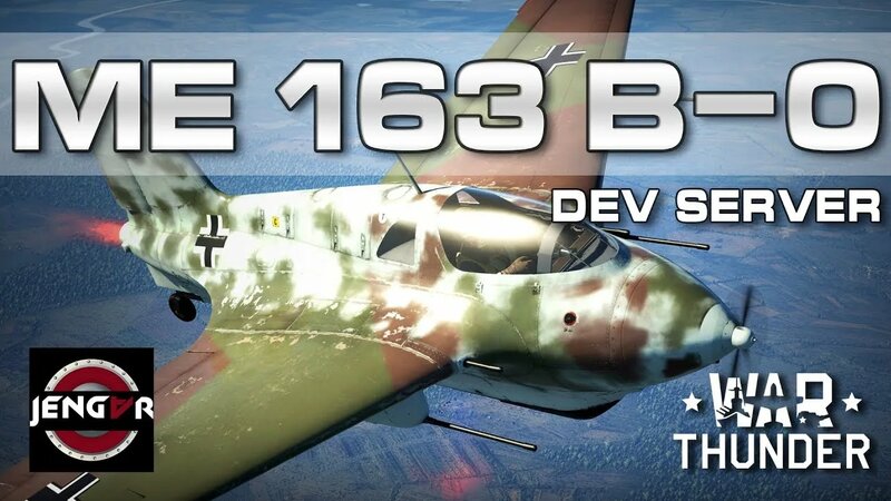 War Thunder: Me 163 B-0 - 20mm menace! [3rd Dev Server 1.81] - Смотреть ...