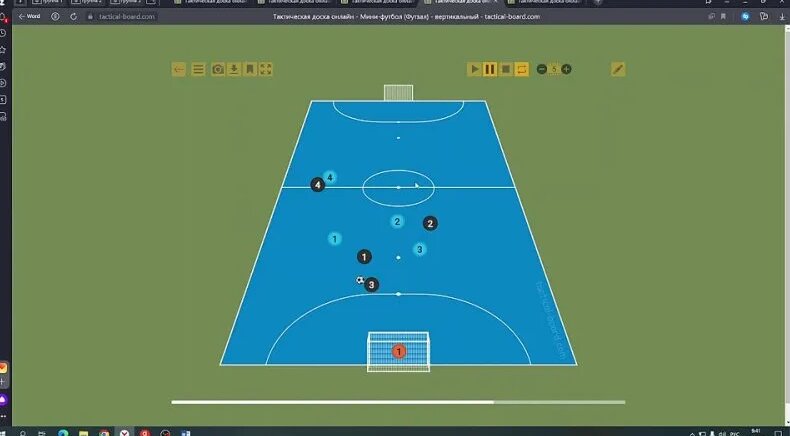 Выход из обороны в футзале, мини футболе _ Futsal Training Chanel ...