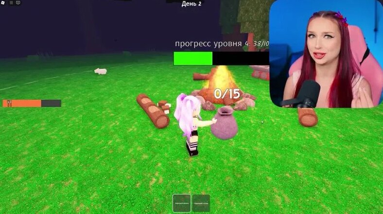 99 Ночей в ЛЕСУ с Пришельцами в Роблокс Бежать Некуда 99 Nights In The Forest [ Ностя