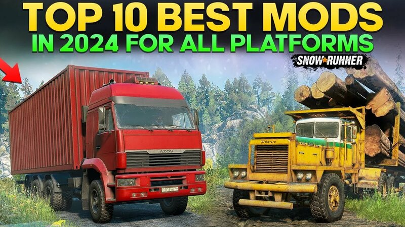Top 10 Best Mods For 2024 in SnowRunner You Must Need in SnowRunner on ...