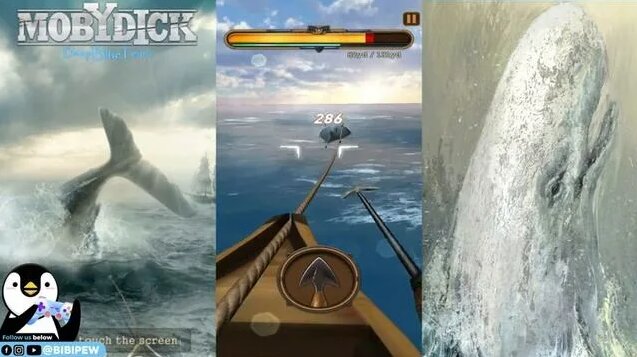 Moby Dick - New Whale fishing game Deep Blue Tears A magnificent ...