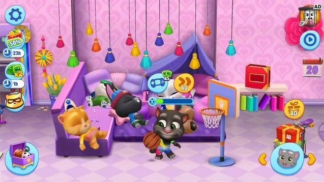 My Talking Tom Friends New Update Happy Summer - By Outfit7 (iOS ...