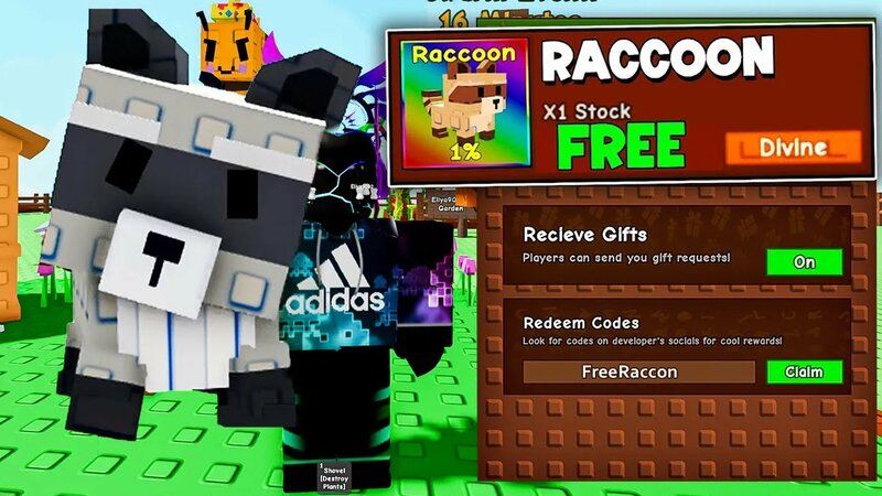 HOW to get Racoon in GROW A Garden for FREE (EASY Tutorial) Roblox Grow ...