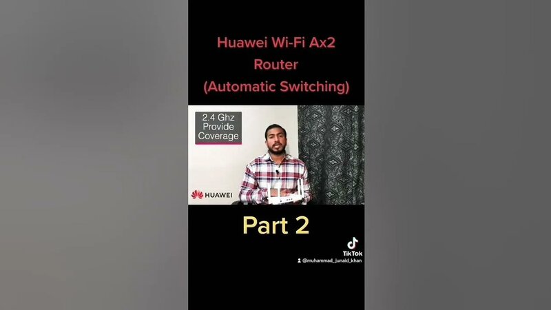 Huawei Ax2 Wifi Router (Automatic Switching) Part 2 - Смотреть онлайн в ...