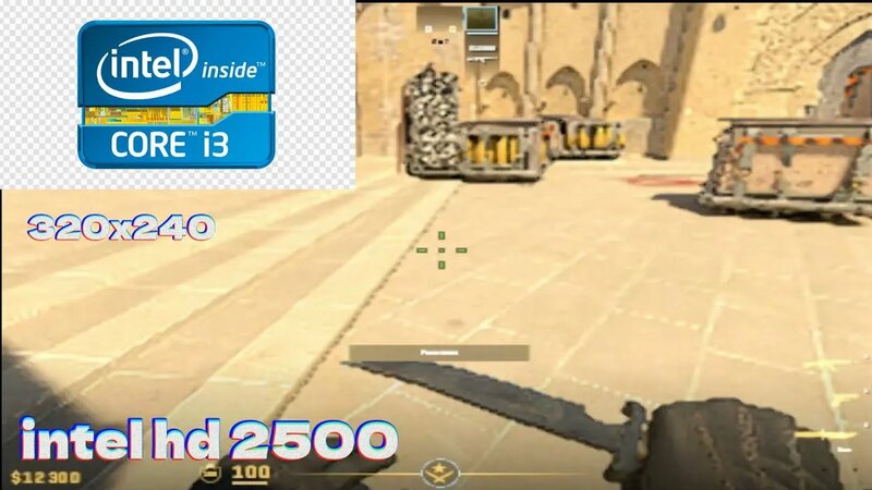 CS2 on intel core i3 3220 and intel HD Graphics 2500 320 x 240p ...