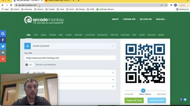 How to create a QR Code using QR Code Monkey - Смотреть онлайн в поиске ...