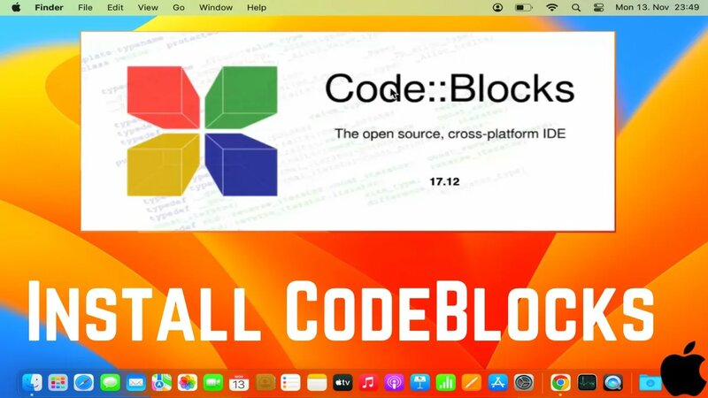How to Install CodeBlocks IDE on Mac | Install CodeBlocks IDE on macOS ...
