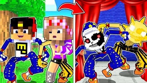 EugenBro | КАК Ирать ЗА Аниматроника Солнце И ЛУНА в Майнкрафт ...