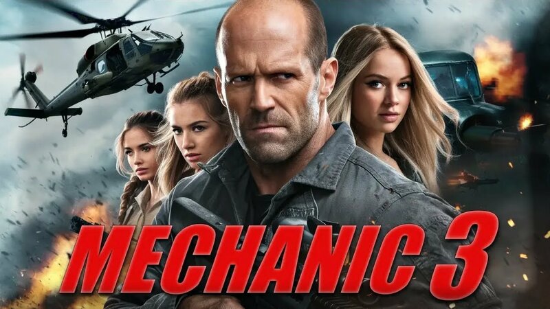 Mechanic 3 Jason Statham (2025) Movie | Ben Foster, Donald Sutherland ...