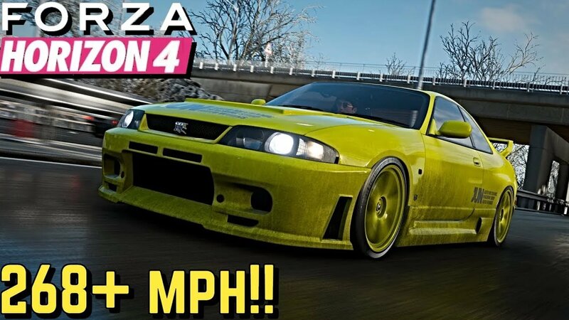 Forza Horizon 4 - 268 MPH Nissan R33 Skyline GTR Setup! - Yandex Video ...