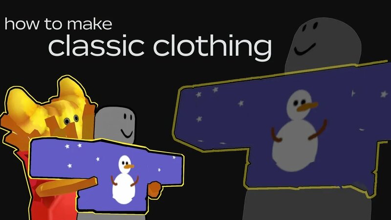 How to create and sell your first classic clothing item on Roblox ...