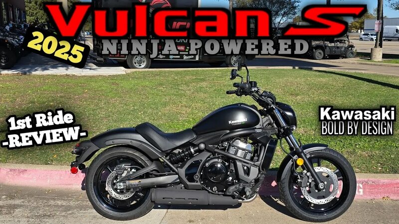 2025 Kawasaki Vulcan S 650 1st Ride & Review | Ninja Powered Cruiser ...