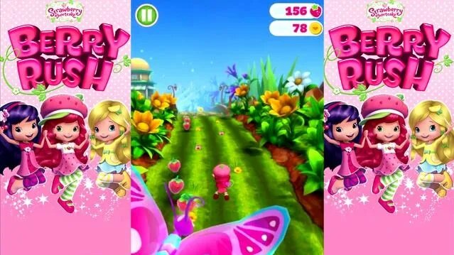 Strawberry Shortcake: Berry Rush - Fun Games For Girls - Смотреть ...