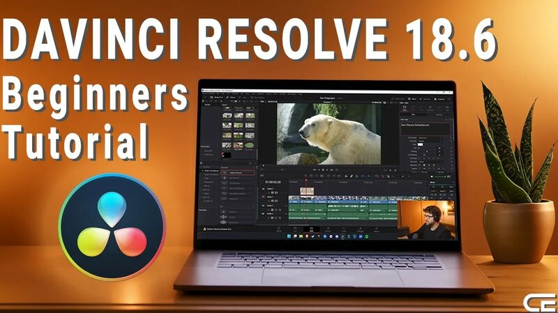 DaVinci Resolve 18.6 - Beginners Tutorial Easy Video Editing FREE ...