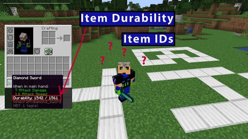 Show Minecraft item durability and item ids - Watch online in Yandex ...