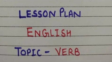 English Lesson Plan || Topic - Verb|| verb lessson plan - Yandex Video ...