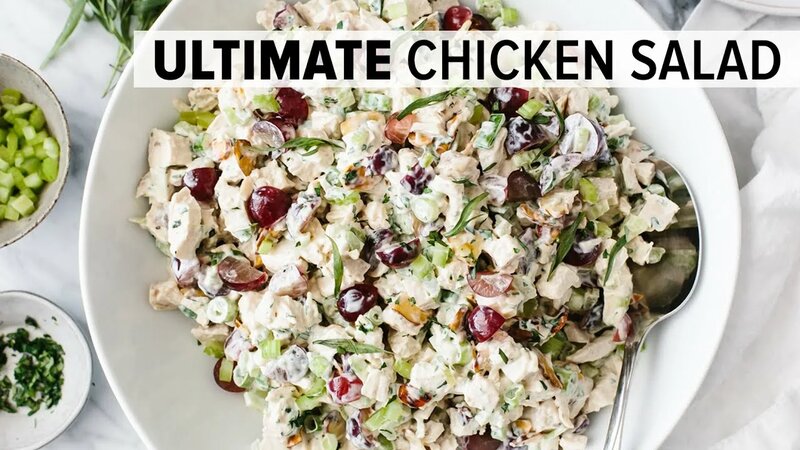 BEST Chicken Salad Recipe | easy & healthy - Смотреть онлайн в поиске ...