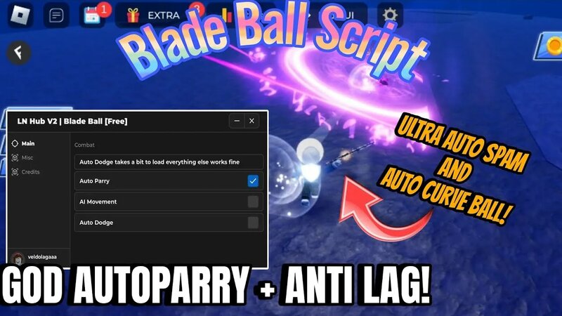 Blade Ball script Autoparry Ultra GOD And SPAM, No LAG | Best Blade ...