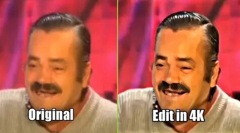 El Risitas laughing meme | original vs edit in 4K - Смотреть онлайн в ...