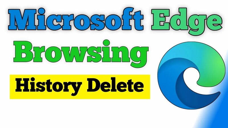 How to delete browsing history in ms edge || Delete microsoft edge ...