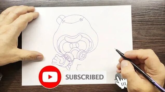 Як намалювати Бравл Старс | Корделіус | How to draw Brawl Stars ...