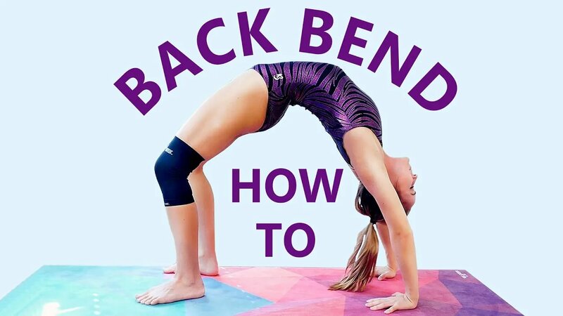 Gymnastics At Home: Backbend Challenge! Flexibility Workout & Stretches ...