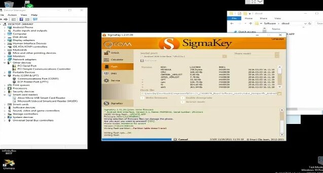 Huawei Honor 5X KIW-L21 Hang On Logo imei Dead Fix By Board Firmware ...