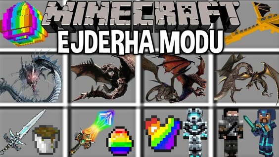minecraft ejderha yapımı: 1 bin video Yandex'te bulundu
