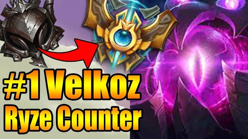 #1 Ryze Hard Counter - Velkoz Mid - Iron to Challenger LOL - Смотреть ...