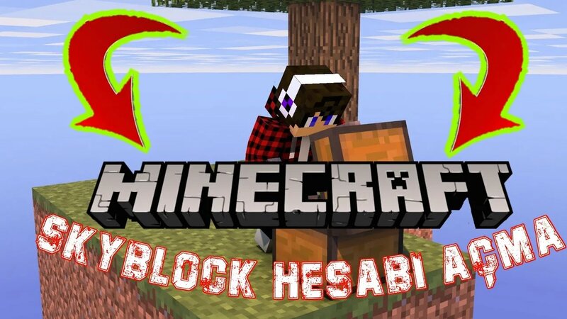 Minecraft skyblock açma/ minecraft skyblock nasıl açılır?- (xbox hesabı ...